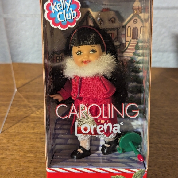 Mattel | Toys | Barbie Kelly Club Caroling Lorena Holiday Doll 20 ...